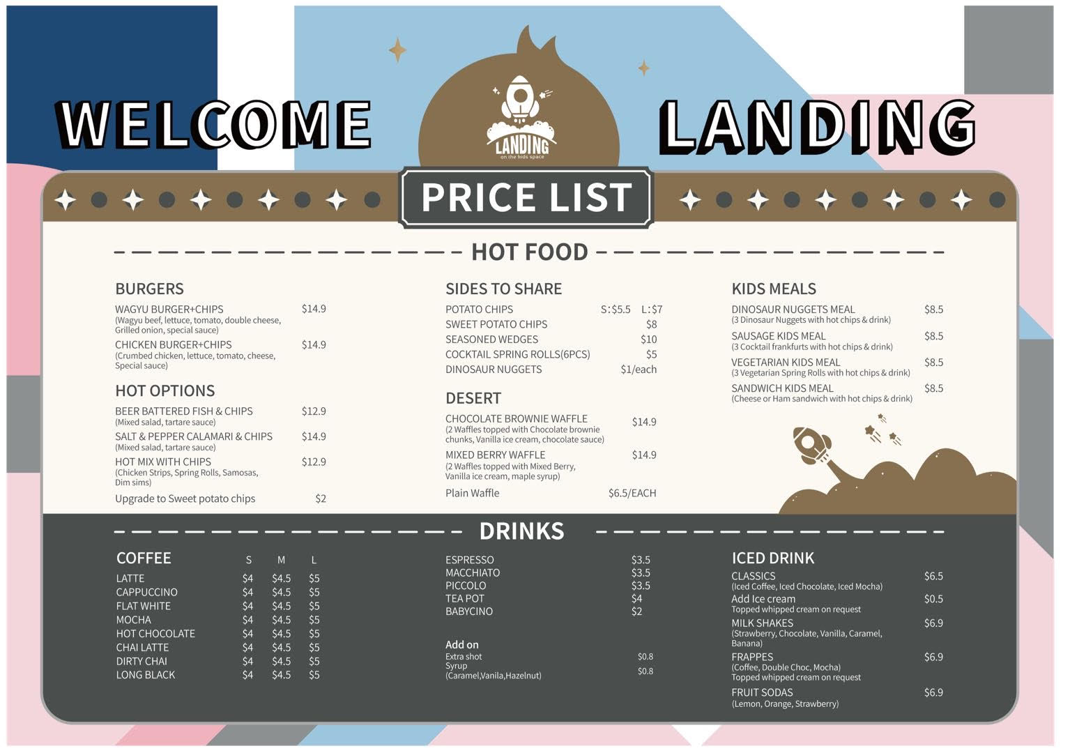 Cafe – Landing Playcentre